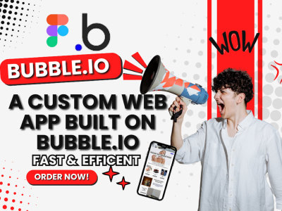 A custom web app built on bubble.io (fast & efficient) | Upwork