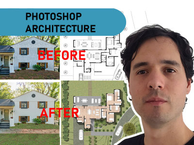 Photoshop realistic plan of your architecture project | Upwork