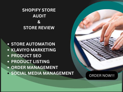 Your shopify store audit and store review | Upwork