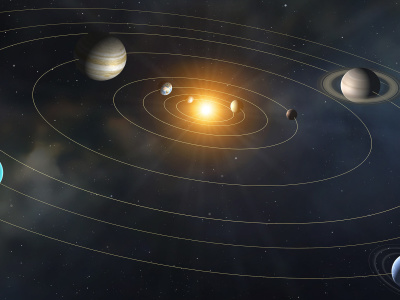 A 3D Solar System | Upwork