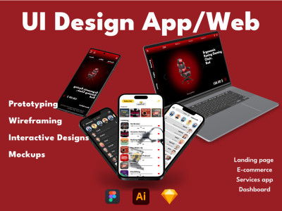 Figma UI/UX to web or app ( Prototyping ,Wireframing,interactive ) | Upwork