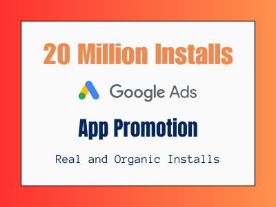 Mobile app install promotion with google ads adwords PPC campaign | Upwork