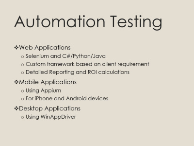 Automated Regression Suite using Selenium WebDriver and C# | Upwork