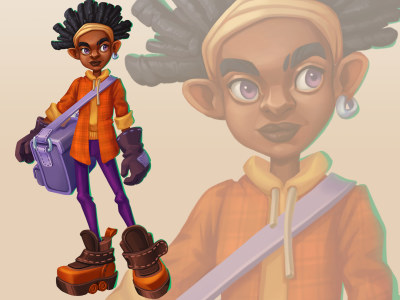 Cartoon character illustration, 2d character game art | Upwork