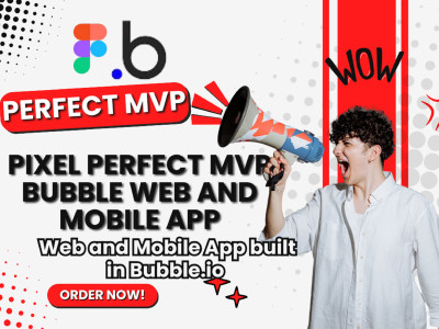 Pixel perfect MVP bubble Web and Mobile App built in Bubble.io | Upwork