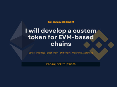 A custom ERC20 token on any EVM-based chain | Upwork