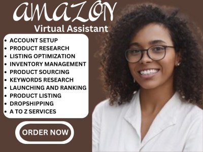A your amazon virtual assistant, amazon fba consultant, amazon manager ...