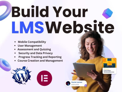 E-learning LMS Learn Dash Website Collaborating with WordPress Experts | Upwork