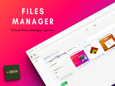 Files Manager web app | Upwork
