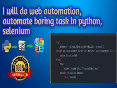 Web automation of boring tasks, web scrapping | Upwork
