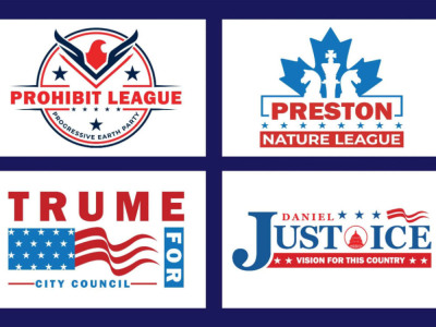 A modern political campaign Logo design | Upwork