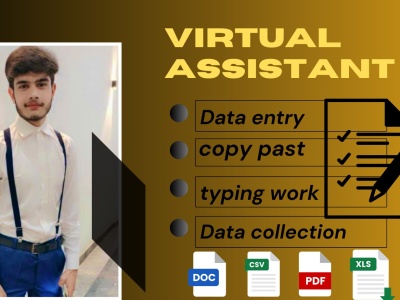 Data entry typing work job, copy paste, excel data entry | Upwork