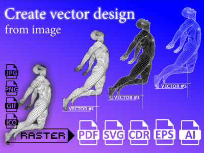 A scalable vector from your image to scale your business. | Upwork