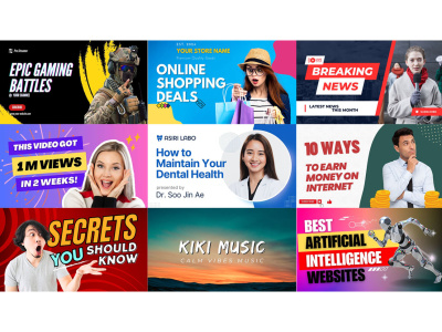 A YouTube Thumbnail Designer| YouTube Thumbnails| YouTube Thumbnail ...