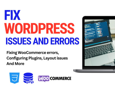 Fix any woocommerce issues or wordpress errors | Upwork