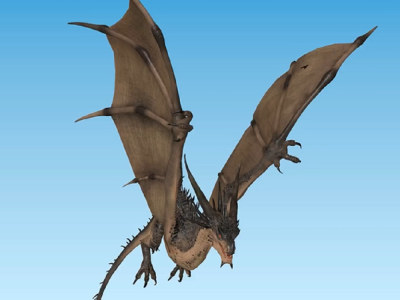 Realistic cgi 3d dragon animation, 3d animal animation, vfx, 3d model ...