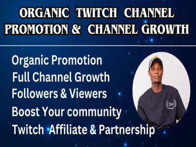 Extraordinary Twitch Channel promotion, Live Viewers and active ...