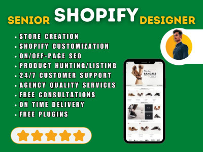 High Sales Shopify Store Creation | Re-Design | Development | Upwork