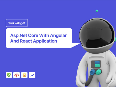 Asp.net core with Angular and React Application | Upwork