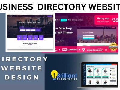 Build brilliant directory website, classified ads directorist ...