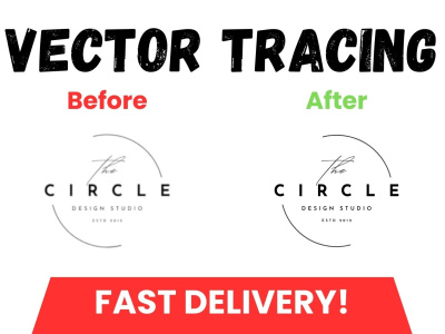 Ai, EPS, SVG, PDF Vector files from your Image , Photo , Logo , JPG ...