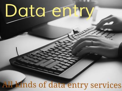 Data entry, manual typing | Upwork
