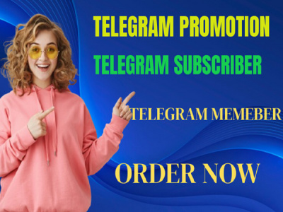 Organic telegram promotion, group, channel to bring real and active ...
