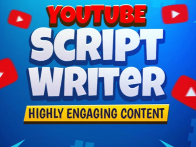 Get You Engaging YouTube Video Script | Expert YouTube Video Script ...