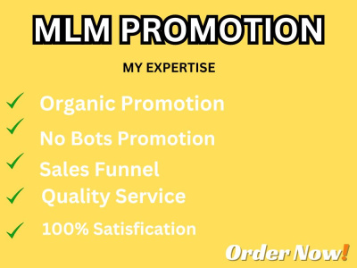 MLM promotion, MLM marketing, MLM traffic, network marketing, MLM leads ...