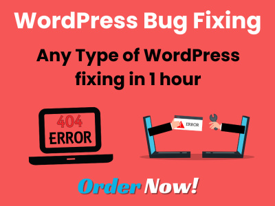 A WordPress Bug Fix ,WordPress Website issues, WordPress Bug issues | Upwork