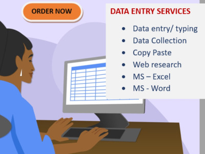 Data Entry, Web Research | Upwork