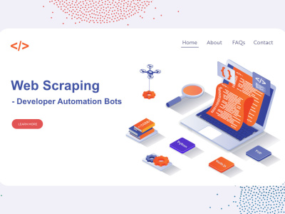 Automation bots for web scraping | Upwork