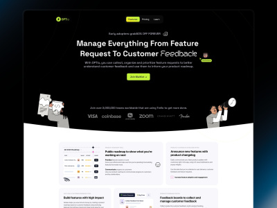 Modern and unique Landing Page design | Upwork