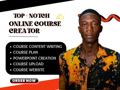 Engaging online course content, course outline, course curriculum | Upwork