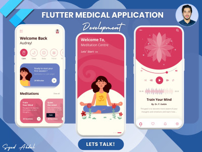 Flutter Medication Hybrid Mobile App, Dr Appointment Booking & Consultation | Upwork