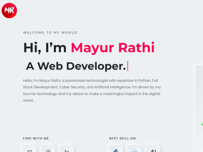 A fantastic website made using django (python) | Upwork