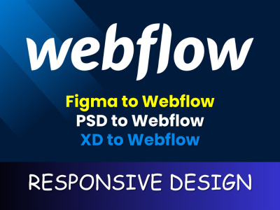 An Expert Webflow Developer | Figma to Webflow | PSD, XD to Webflow ...