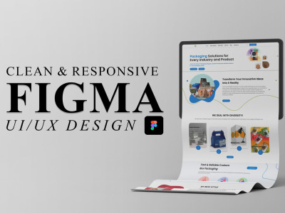 A modern, clean and responsive website design in figma | Upwork