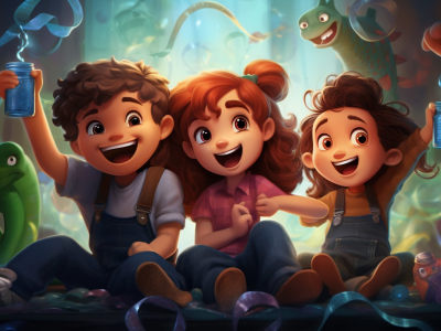 A cute children story book illustration and cover | Upwork