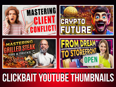 Clickbait Thumbnail For Your Video Upwork