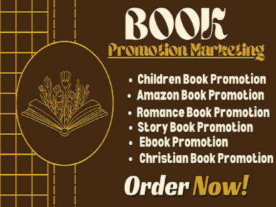 I will do book promotion and book marketing expert | Upwork