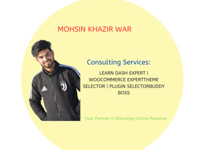 Book a Development & IT Consultation with Mohsin W. | Upwork