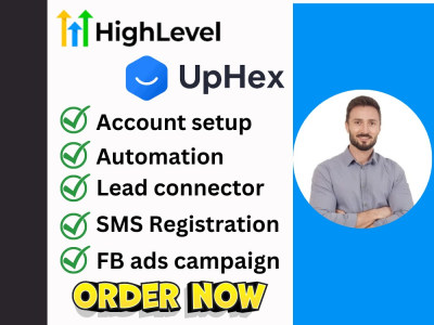 Uphex account setup, uphex automation, uphex facebook ads with gohighlevel | Upwork