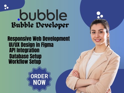Develop bubble website, bubble, bubble io, bubble app, bubble developer | Upwork