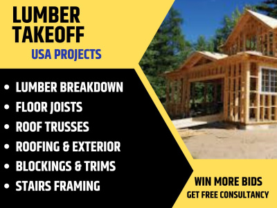 Lumber takeoff for Residential and Commercial Buildings | Upwork