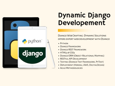 Dynamic Web Applications with Django. | Upwork