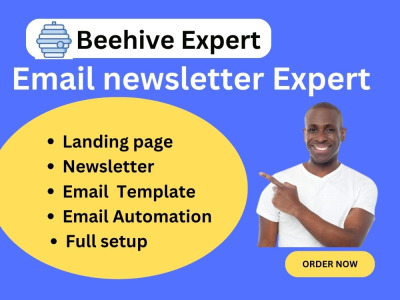 Beehiiv design newsletter template beehiiv landing page beehive ...