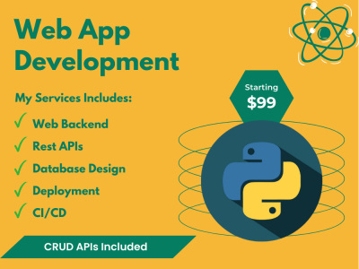 Python Django|Flask|FastAPI Web Application | Rest APIs Development ...