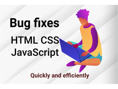 Bugs problems fixes resolved in your website | Upwork