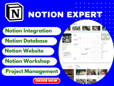 A Notion template, Notion workplace and Notion automation | Upwork